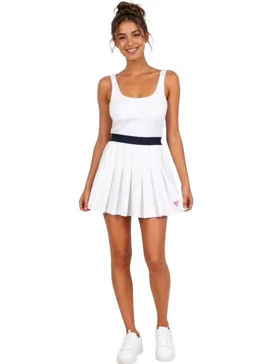 LOVE ALL TENNIS Margaret Athletic Dress - Navy