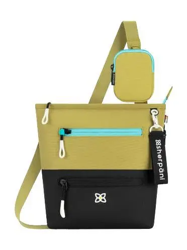 SHERPANI Sadie Nylon Crossbody Bag With Rfid Protection And Removable Coin Purse - Alchemy