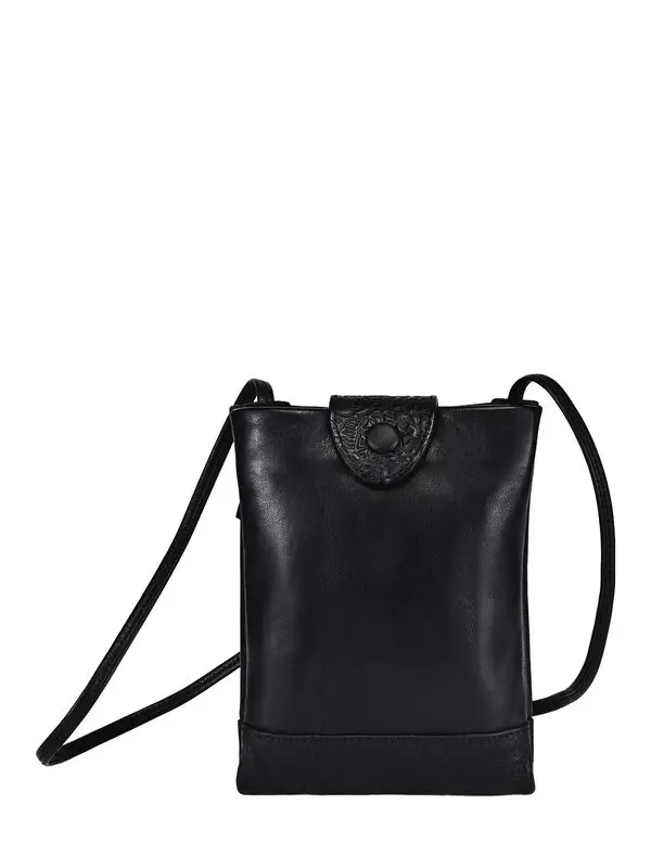 OLD TREND Lily Convertible Crossbody Bag - Black