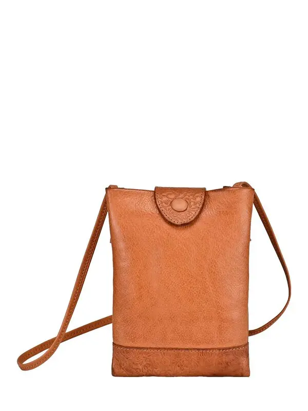 OLD TREND Lily Convertible Crossbody Bag - Caramel