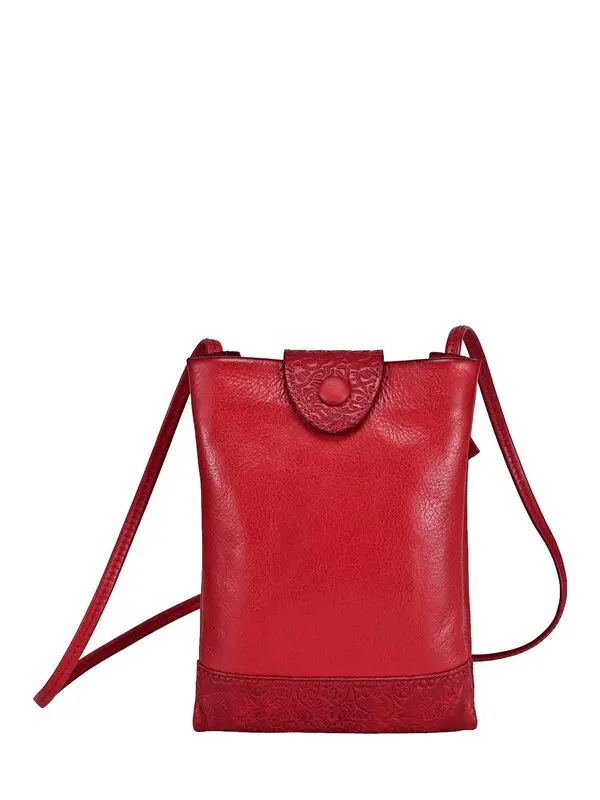 OLD TREND Lily Convertible Crossbody Bag - Red
