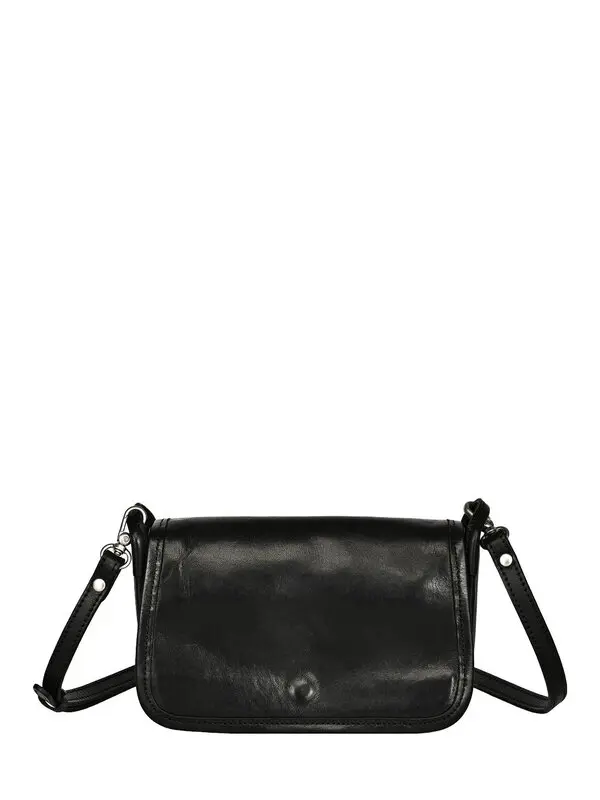 OLD TREND Pansy Slim Mini Crossbody - Black