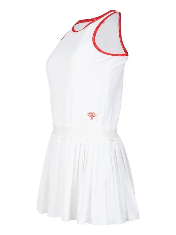 LOVE ALL TENNIS Lindsay Athletic Dress - Red