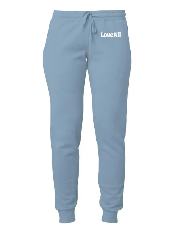 LOVE ALL TENNIS Courtney Sweatpants - Misty Blue