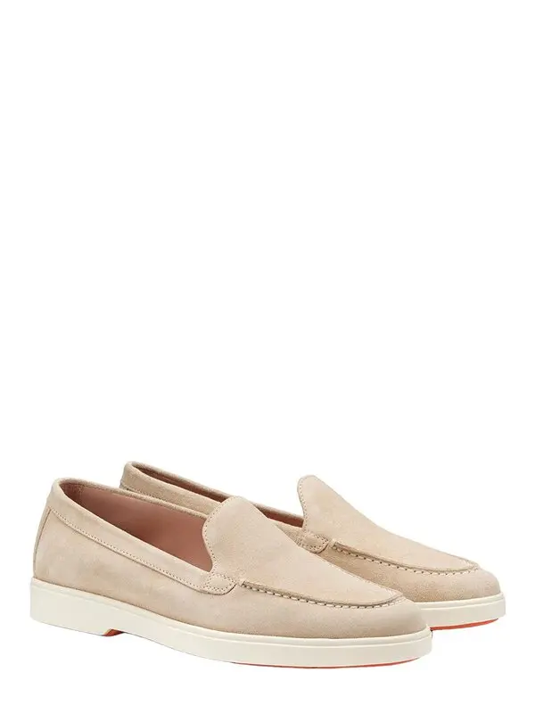 Santoni Suede Loafer - Pink