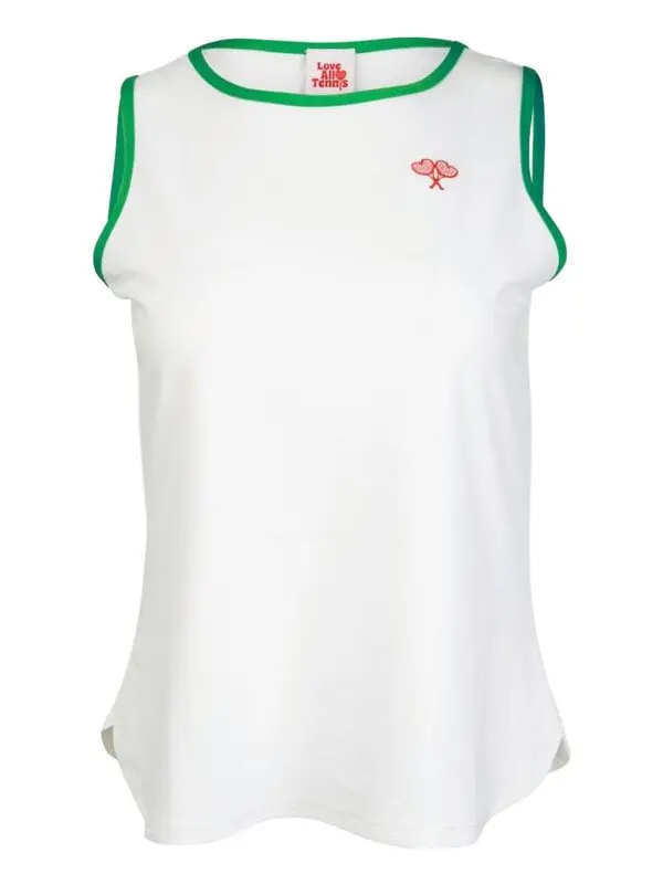 LOVE ALL TENNIS Sleeveless Athletic Tank Top - Green