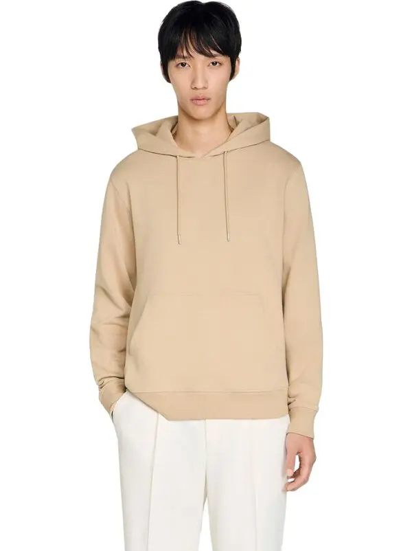 Sandro Logo Sweatshirt - Beige