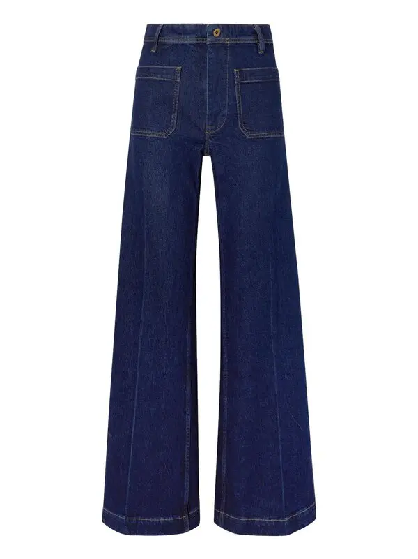 Polo Ralph Lauren Wide-leg Jeans - Blue