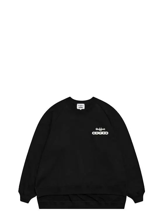 Comme Des Garçons Gdragon Ubermensch Raglan Sleeve Sweatshirt - Black