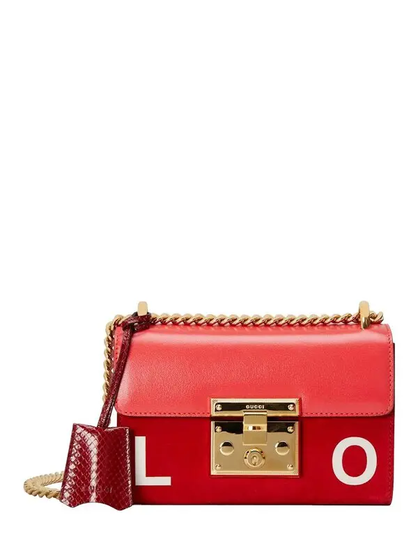 Gucci Padlock Bag - Red