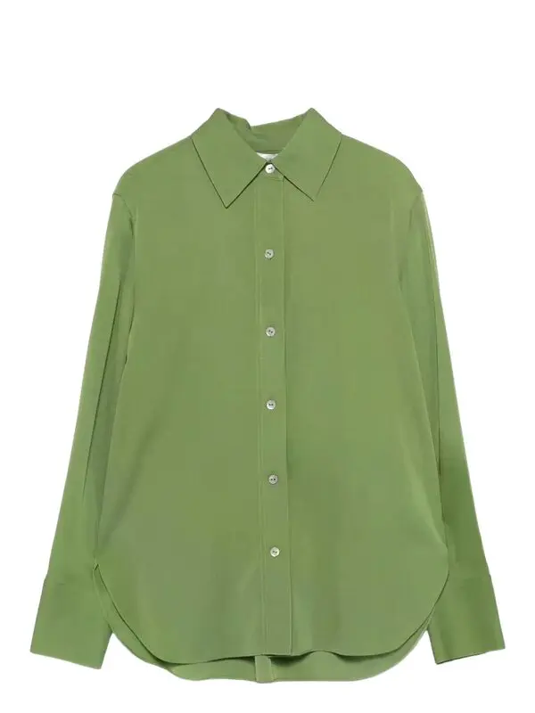 Vince Button-front Shirt - Green