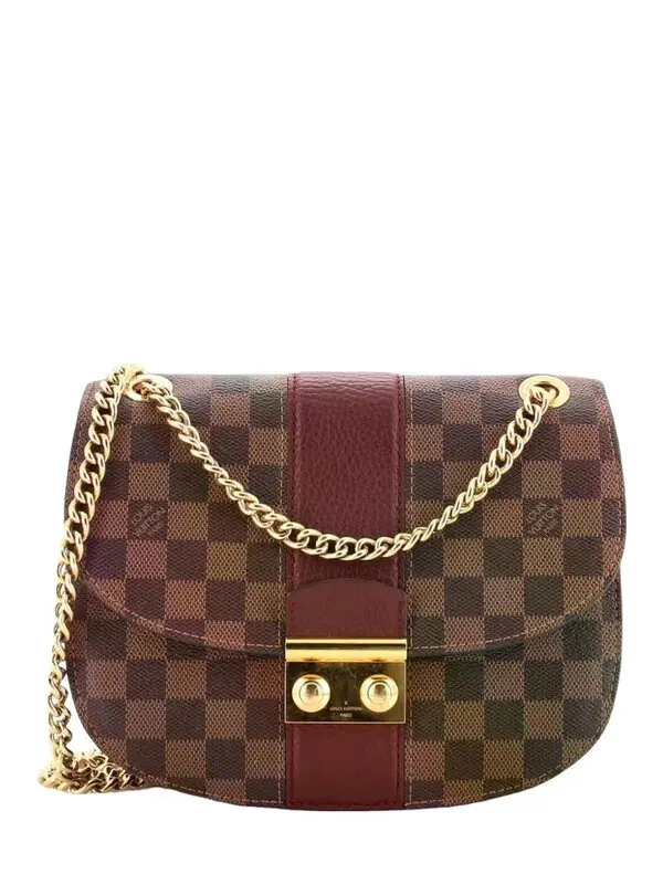 LOUIS VUITTON Damier Shoulder Bag - Brown