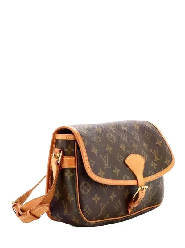 LOUIS VUITTON Sologne Handbag Monogram Canvas - Brown