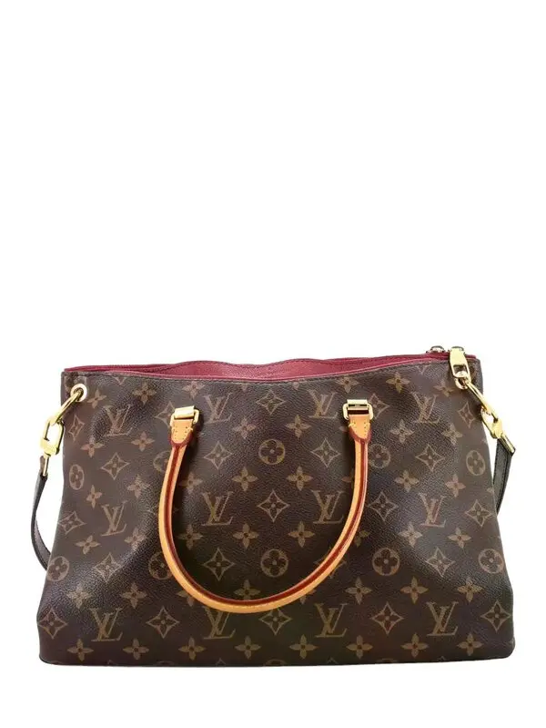 LOUIS VUITTON Pallas Tote Monogram Canvas - Brown