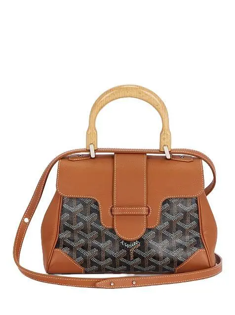 FWRD RENEW Goyard Mini Saigon Souple Handbag - Black