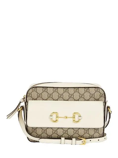 FWRD RENEW Gucci Horsebit 1955 Shoulder Bag - Beige