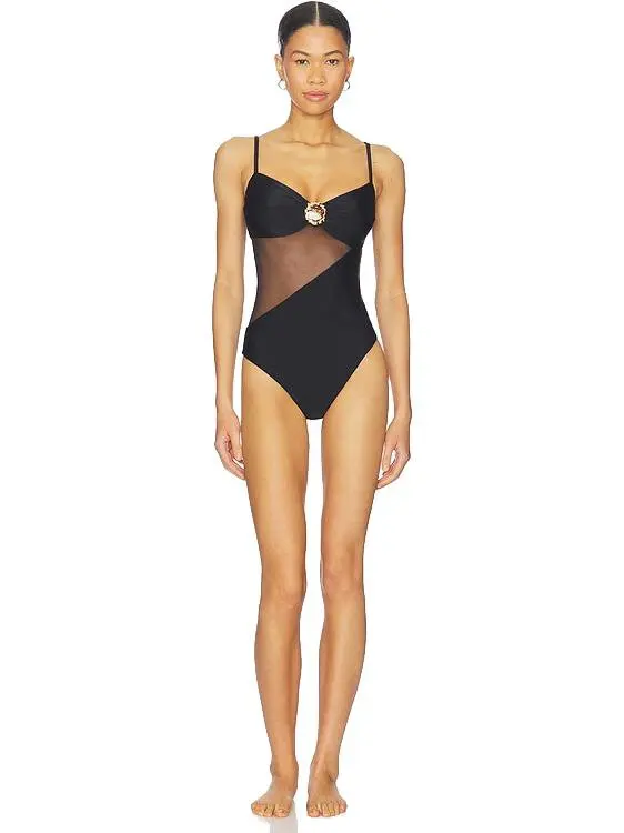 PatBO Jade Bodysuit - Black