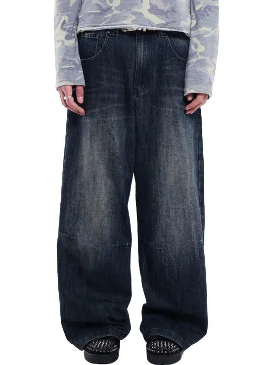 JADED LONDON Colossus Baggy Jeans - Denim