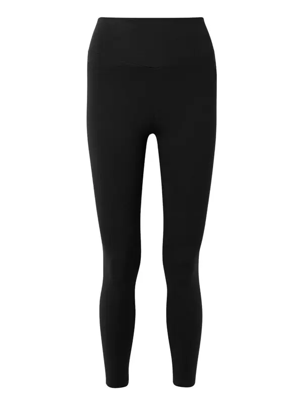 ERES Bille Embroidered Stretch-jersey Leggings - Black
