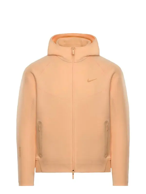 Nike X Nocta Tech Fleece Full Zip Hoodie - Orange