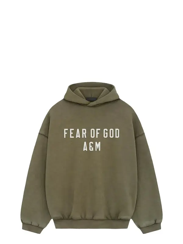 Fear Of God Heavy Fleece Hoodie - Green