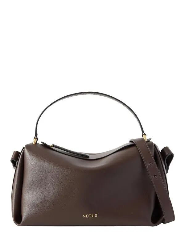 NEOUS Scorpius Leather Tote - Brown