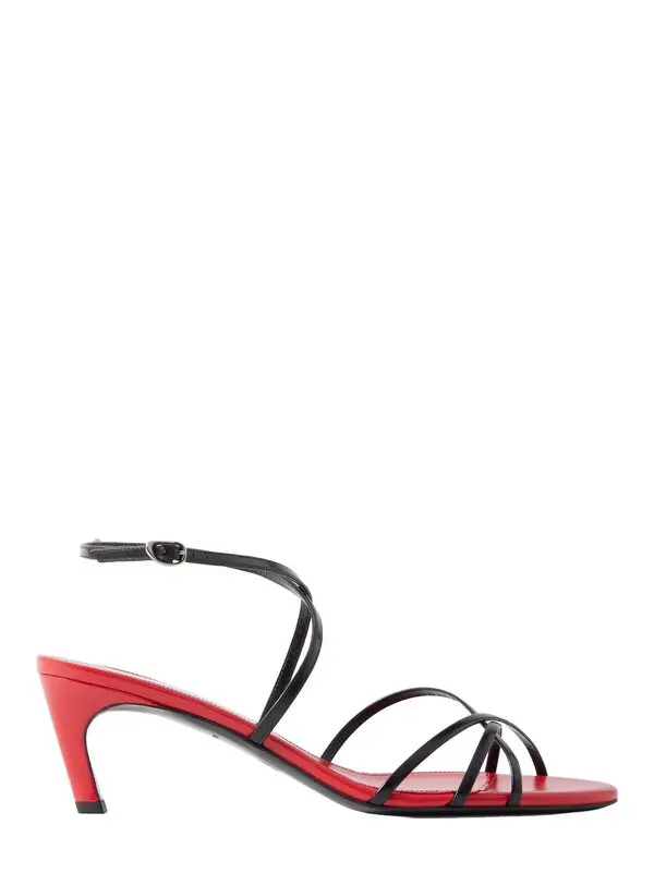 Proenza Schouler Uma Leather Sandals - Red