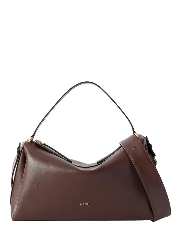 NEOUS Scorpius Leather Tote - Brown