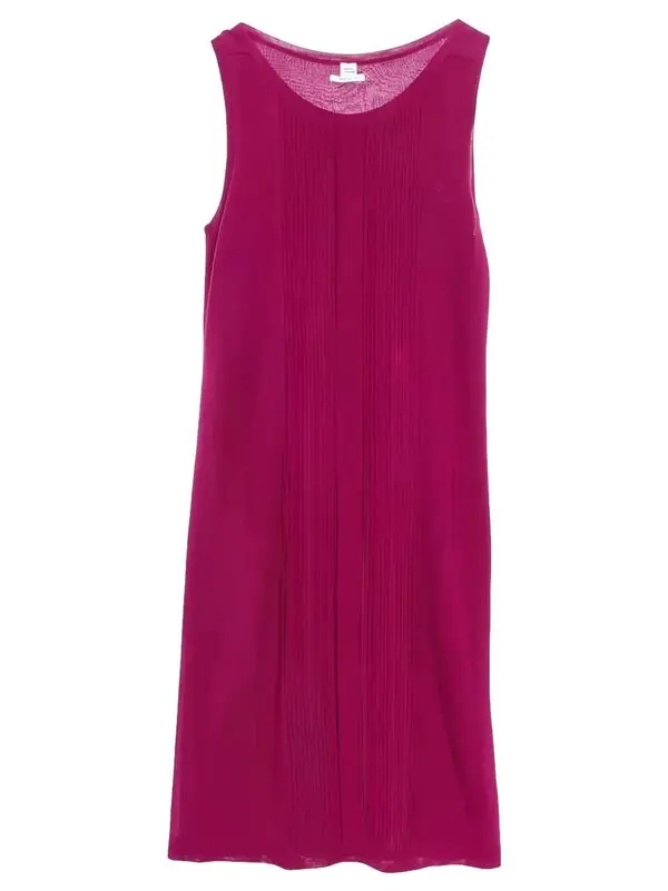 Hermès Ribbed Midi Dress - Pink