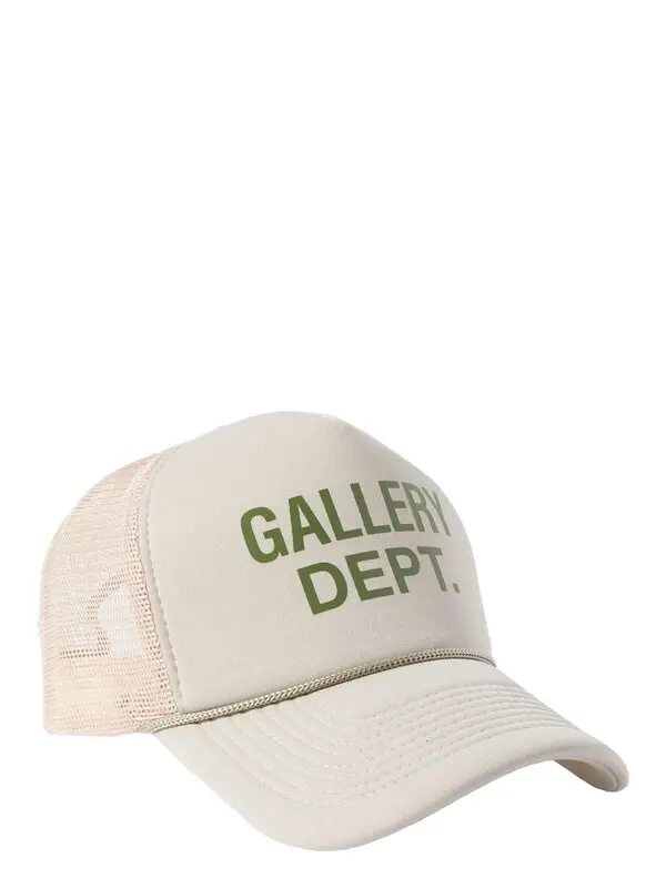 GALLERY DEPT. Logo-print Trucker Cap - Gray