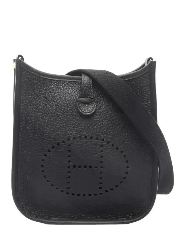 Hermès Evelyn Tpm Amazon Leather Shoulder Bag - Black