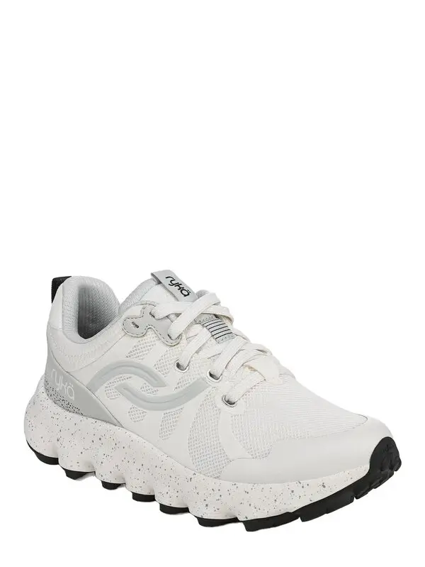 RYKA Podflow Tr Trail Walking Sneaker - White Alyssum