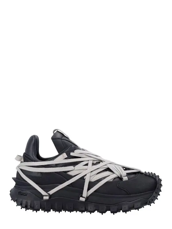 Moncler Trailgrip Megalace Sneakers - Black