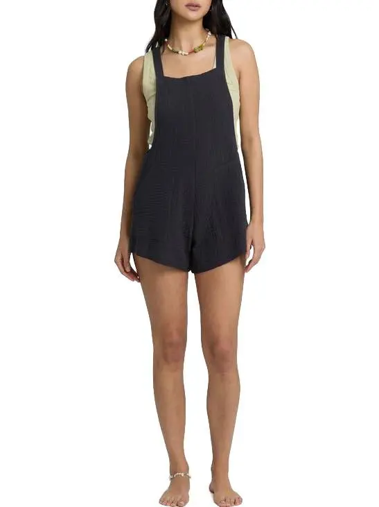 BILLABONG Beach Crush Short Overalls - Black Sands