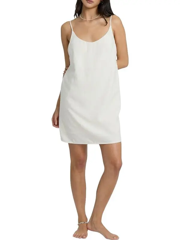 BILLABONG Summer Love Mini Dress - Salt Crystal