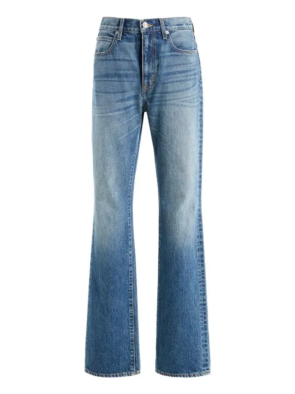 SLVRLAKE Jade High-rise Slim Bootcut Jeans - Blue