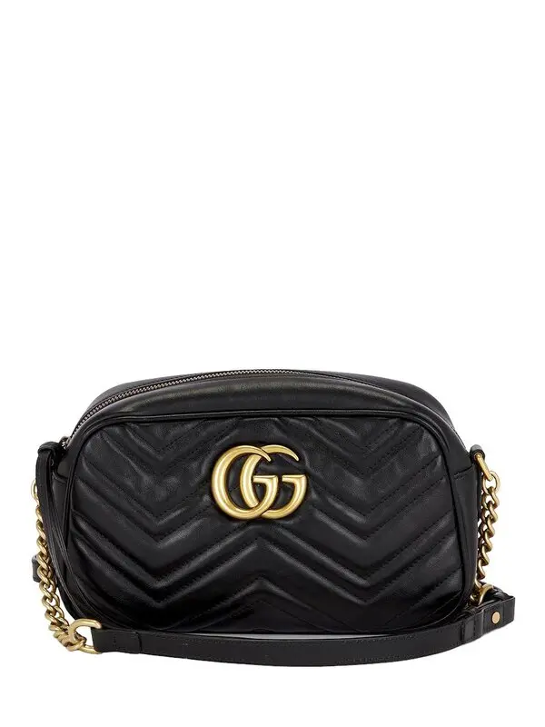 Gucci Gg Marmont Shoulder Bag - Black