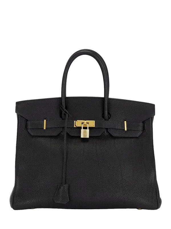 Hermès Togo Birkin 35 Handbag - Black