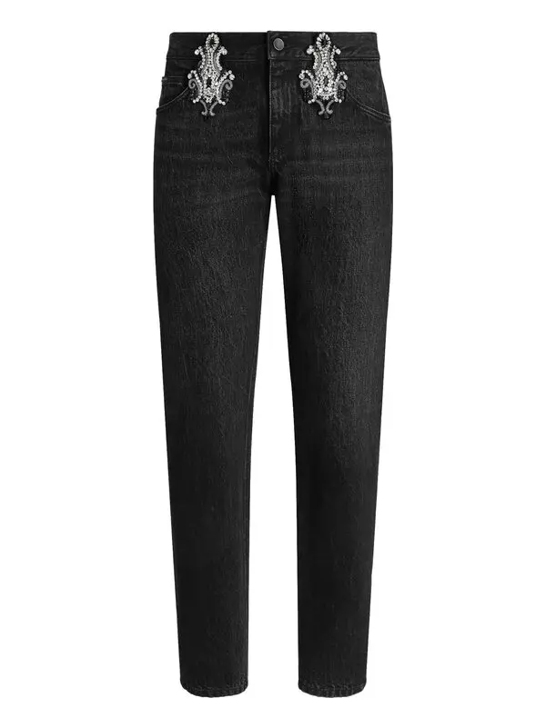 Dolce & Gabbana Denim Trousers - Multicolor