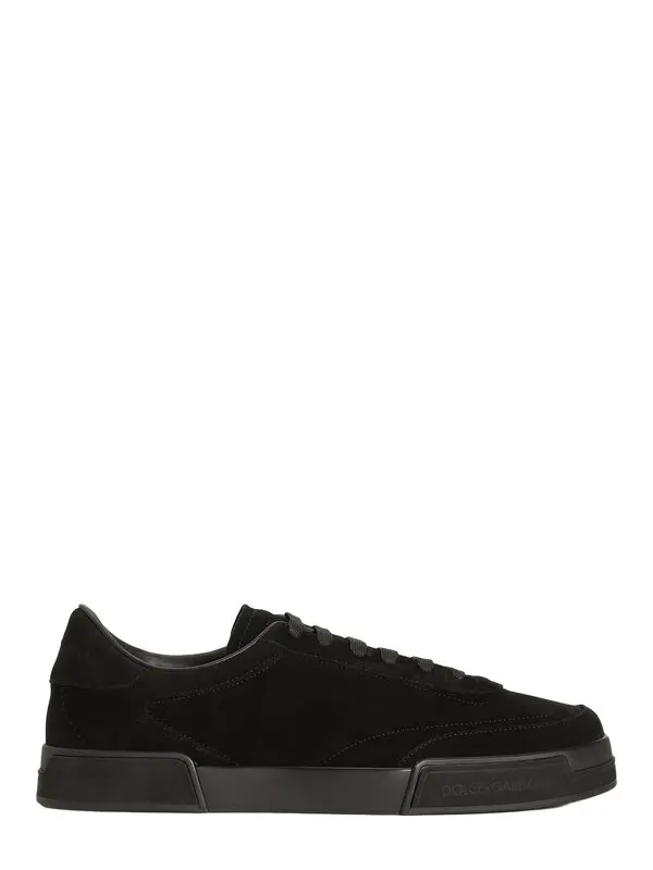Dolce & Gabbana Portofino Light Florio Yacht Calfskin Sneakers - Black