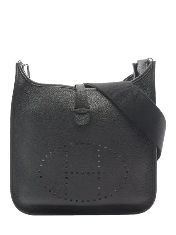 Hermès 2022 Clemence Evelyne Tpm Shoulder Bag - Black