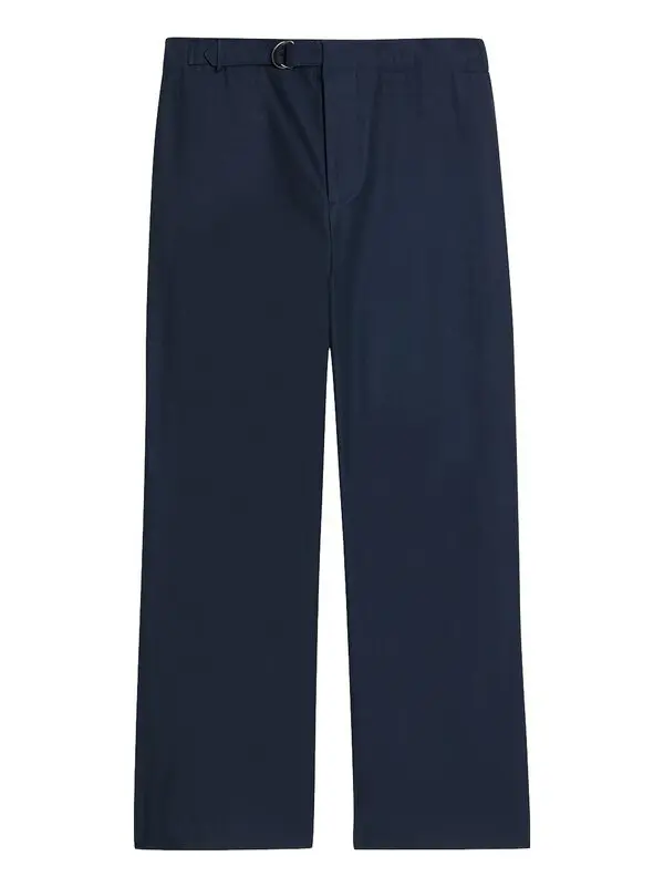 LE17SEPTEMBRE Cotton-blend Twill Pants - Navy