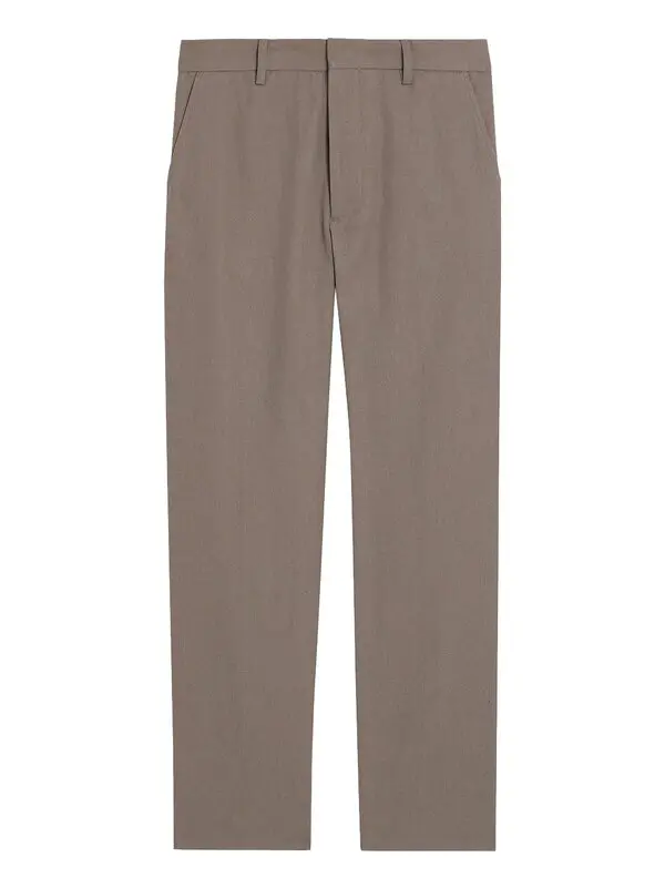 Acne Studios Tapered Cotton-blend Gabardine Trousers - Taupe