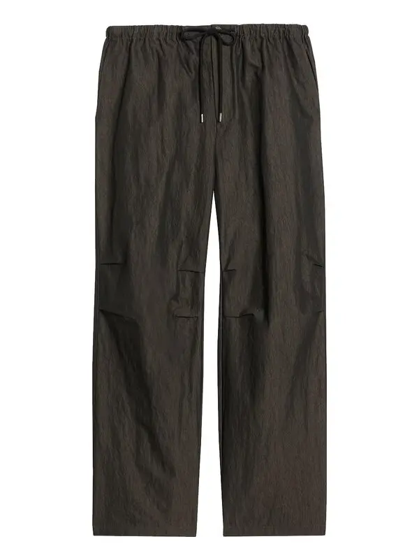 LE17SEPTEMBRE Twill Drawstring Pants - Charcoal
