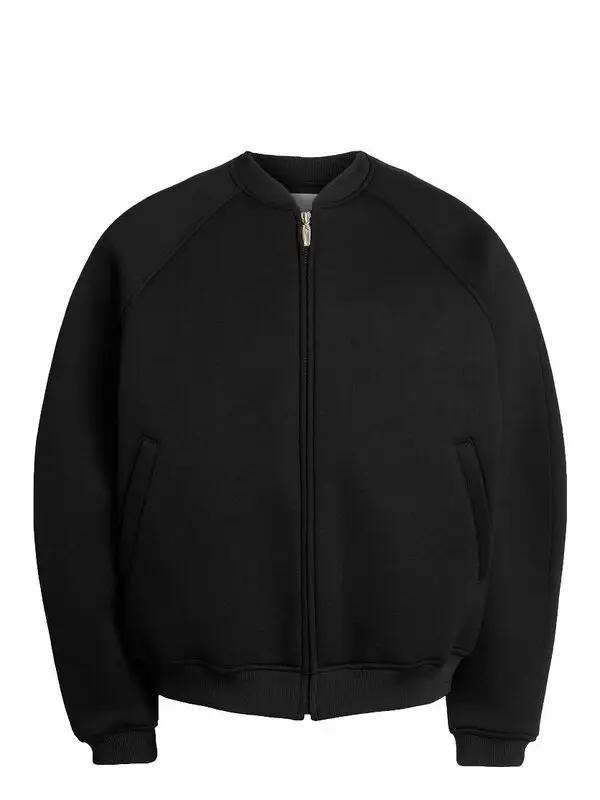 LE17SEPTEMBRE Scuba Bomber Jacket - Black