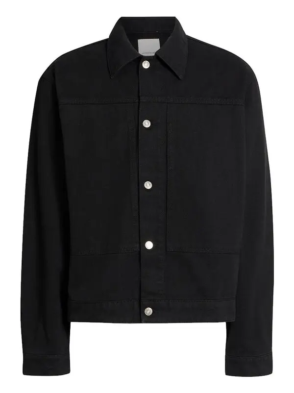 LE17SEPTEMBRE Denim Jacket - Black