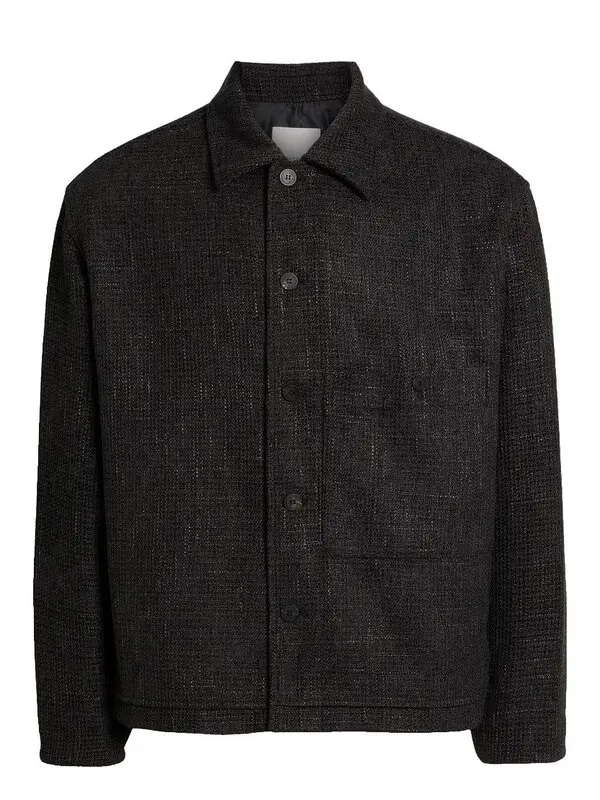 LE17SEPTEMBRE Tweed Jacket - Charcoal
