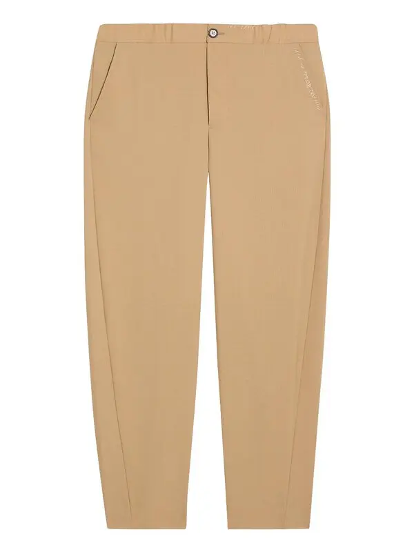 Marni Wool Tapered Pants - Sand