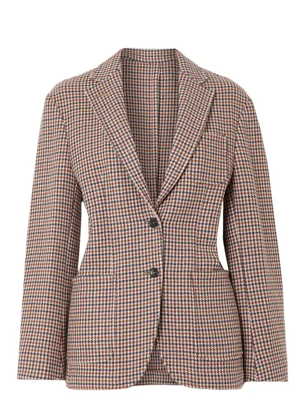 FORTELA Bruno Wool-blend Tweed Jacket - Brown