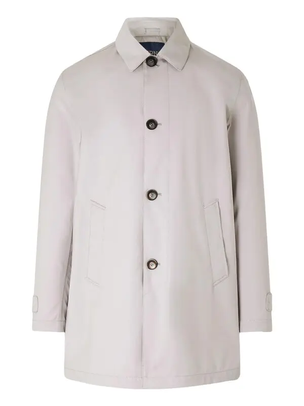 Herno Storm System® Wool Coat - Gray